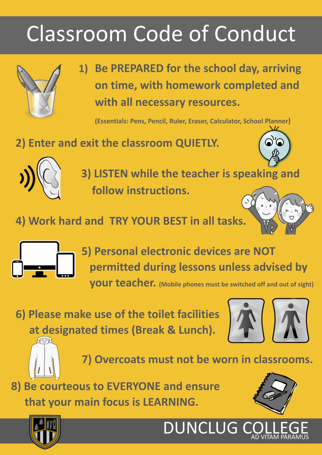 Dunclug College - Policies